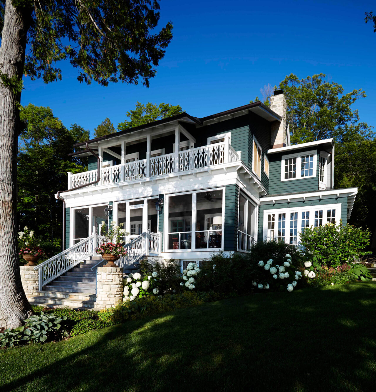 Door County Family Cottage | Peabody's Interiors